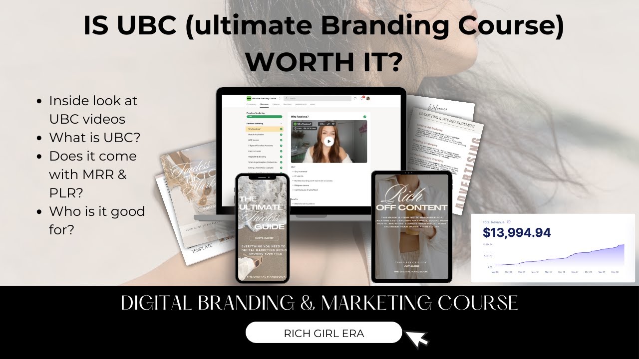 Is UBC (Ultimate Branding Course) worth the money? Another MRR & PLR Course For Digital Marketing