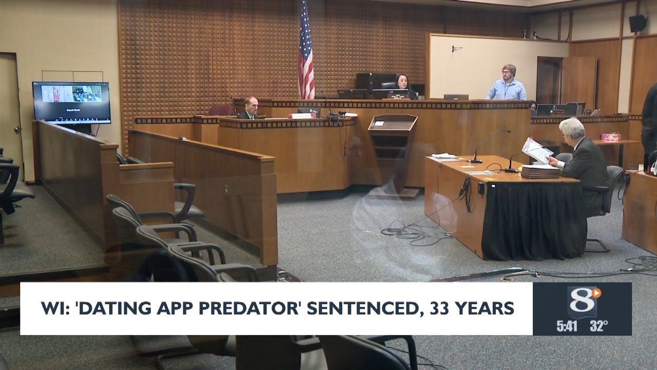 'Dating App Predator' sentenced to 33 years