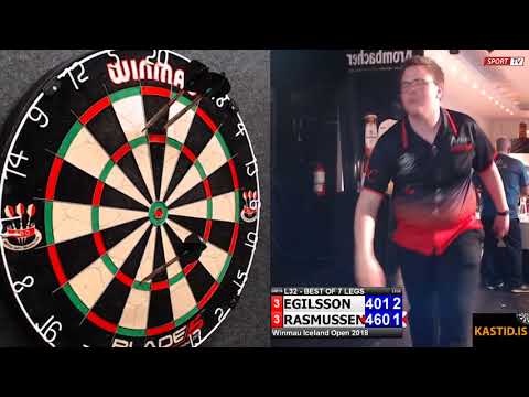 Winmau Iceland Open 2018 - Hallgrimur Egilsson vs Nicolai Rasmussen