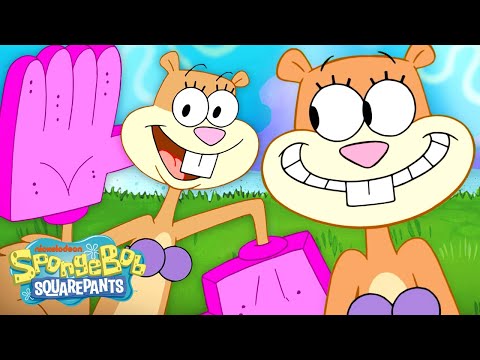 Sandy's Best Day Ever for 45 Minutes Straight πΏοΈ | SpongeBob