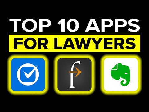 Top 10 Apps For Lawyers And Law Firms, Must-Have Attorney Mobile Applications