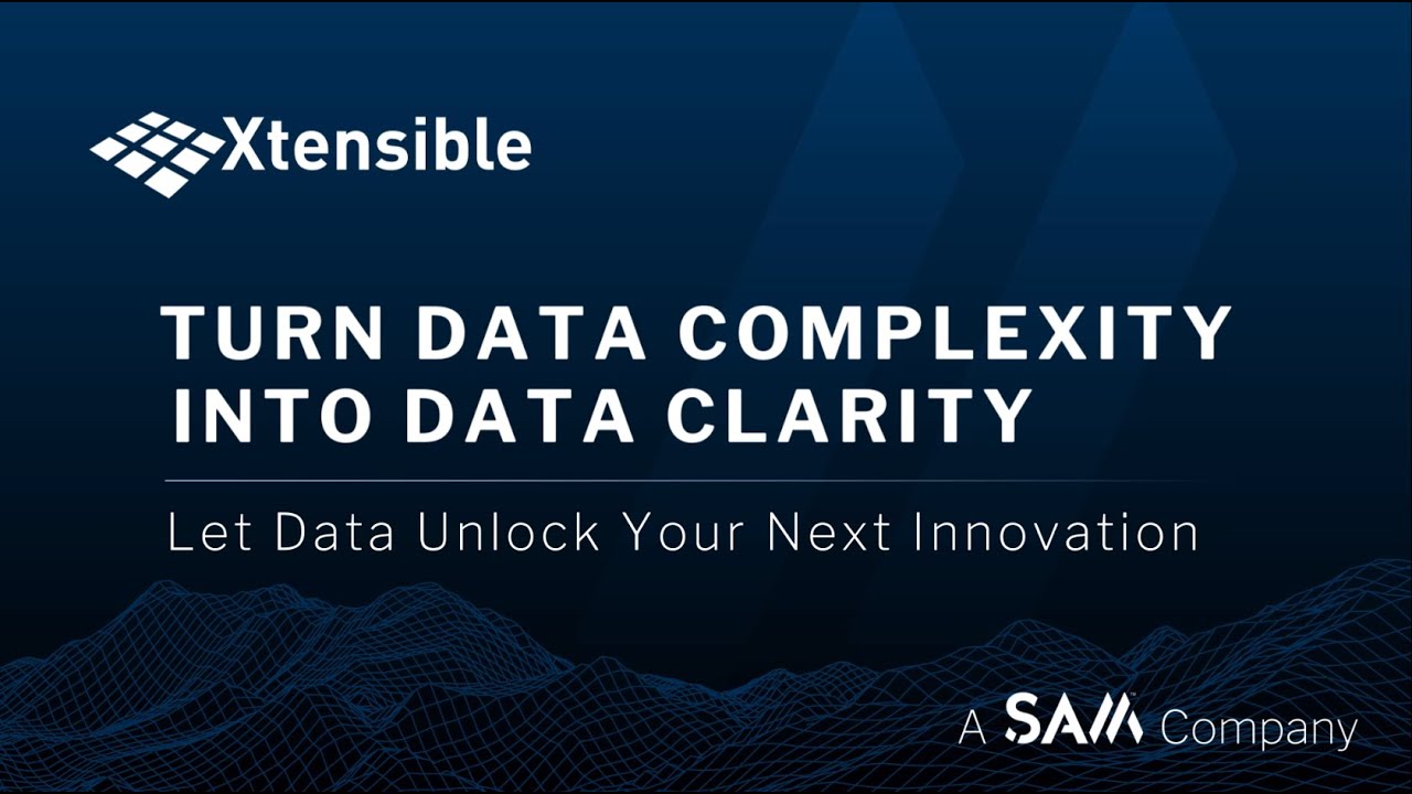 Data for Decision-Making with SAM's Xtensible