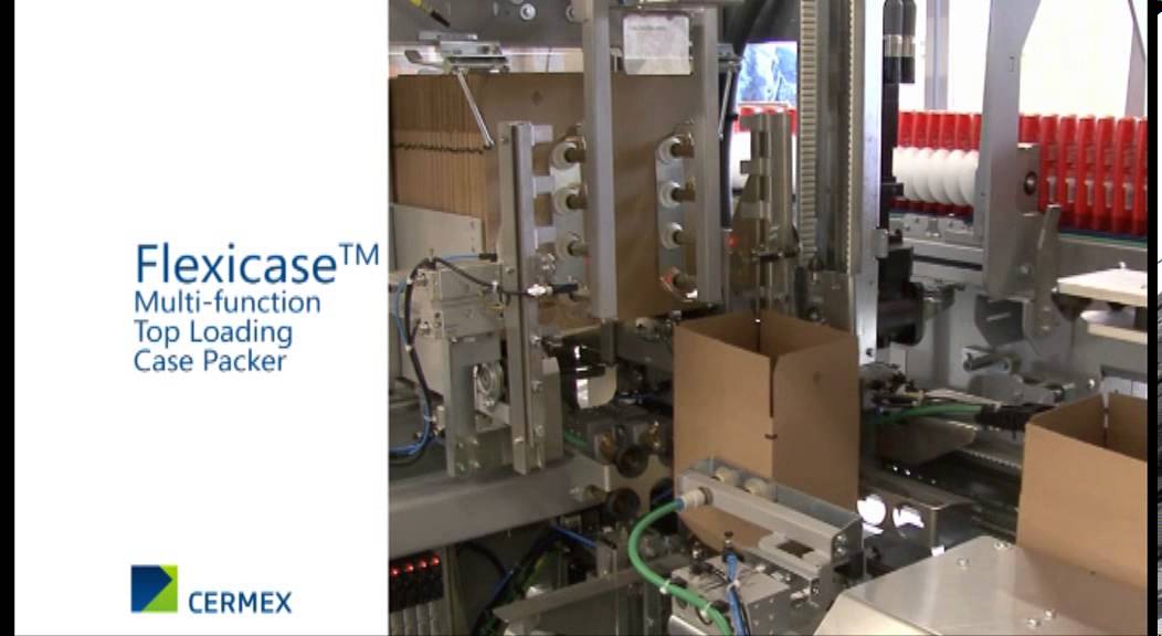 Multi-function Top Loading Case Packer : Flexicase ®