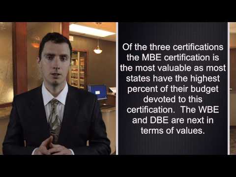 MBE Certification & its Benefits: Getting Your Company Into State Contracting