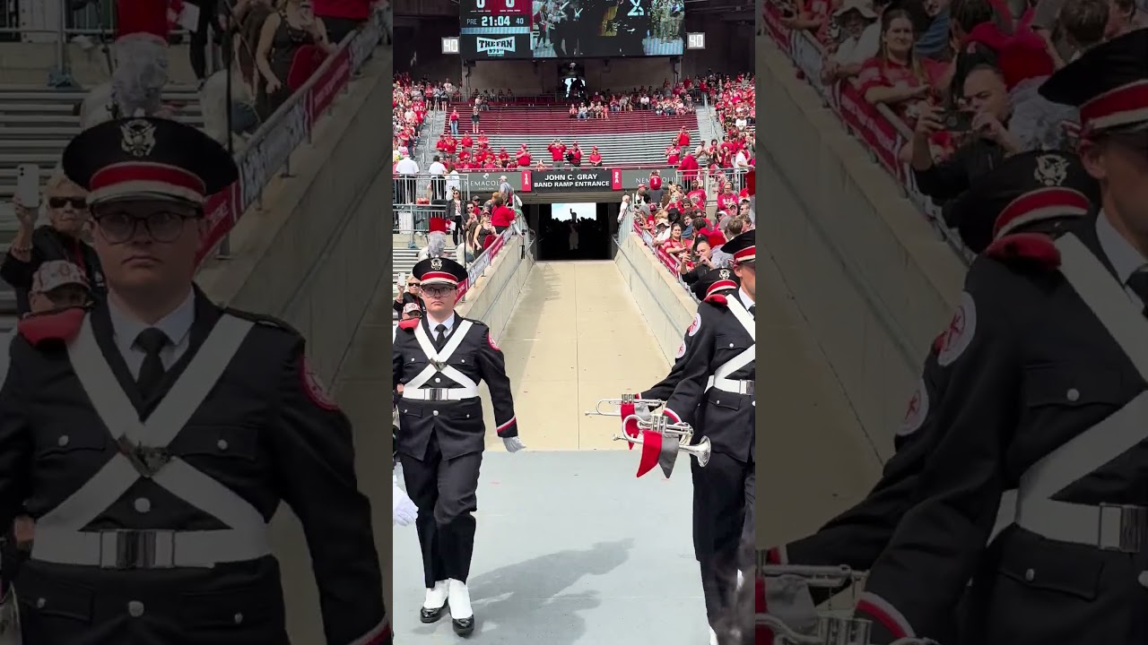 The Ohio State Marching Band enters the ‘Shoe | Ohio State vs. Grambling State