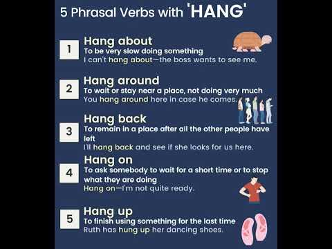 Phrasal Verbs With HANG - English Vocabulary