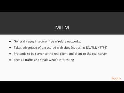 Learn Full Stack AWS Application Development Description of Common Attacks | packtpub com - Mind ...