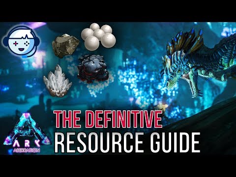 Ark Tutorial: Aberration Resource Guide | Oil, Crystal, Metal, Pearls, Gems | Ark: Survival Evolved