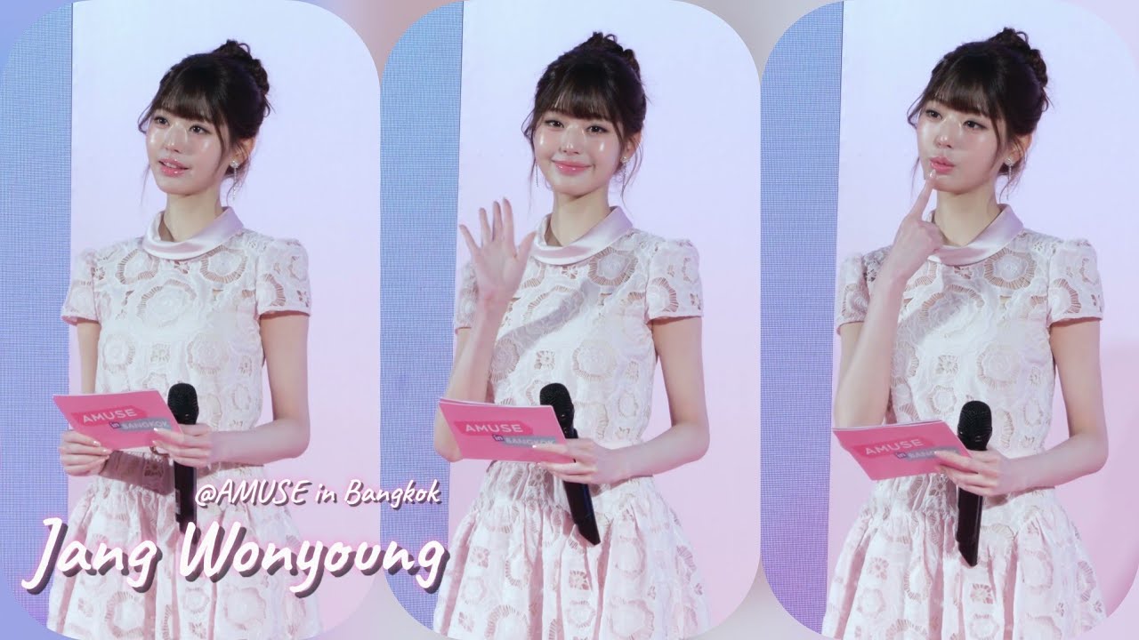 Jang Wonyoung #장원영 @AMUSE in Bangkok [15.05.2026] [4K 60FPS] #IVE