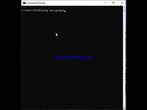 Use PING command