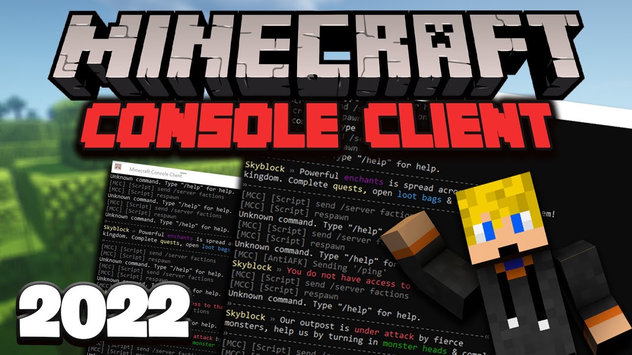 Minecraft Console Client 1.18+ | AutoAFK & More | Microsoft Account | 100% WORKING!