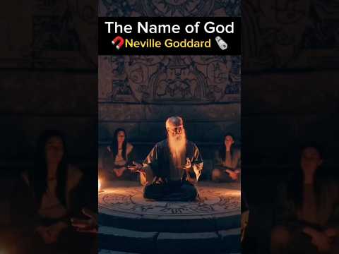 ▶️The Name of God✨️Neville Goddard teachings #iamthatiam