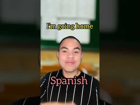 How to say “I’m going home in Spanish?”