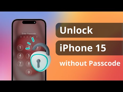 How to Unlock iPhone 15 without Passcode 2025 | iPhone 15/Pro/Pro Max