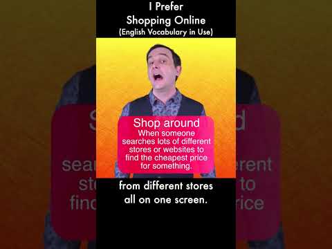 Do You Prefer Shopping Online Or In A Store? Part 1 - English Vocabulary in Use #learnenglish