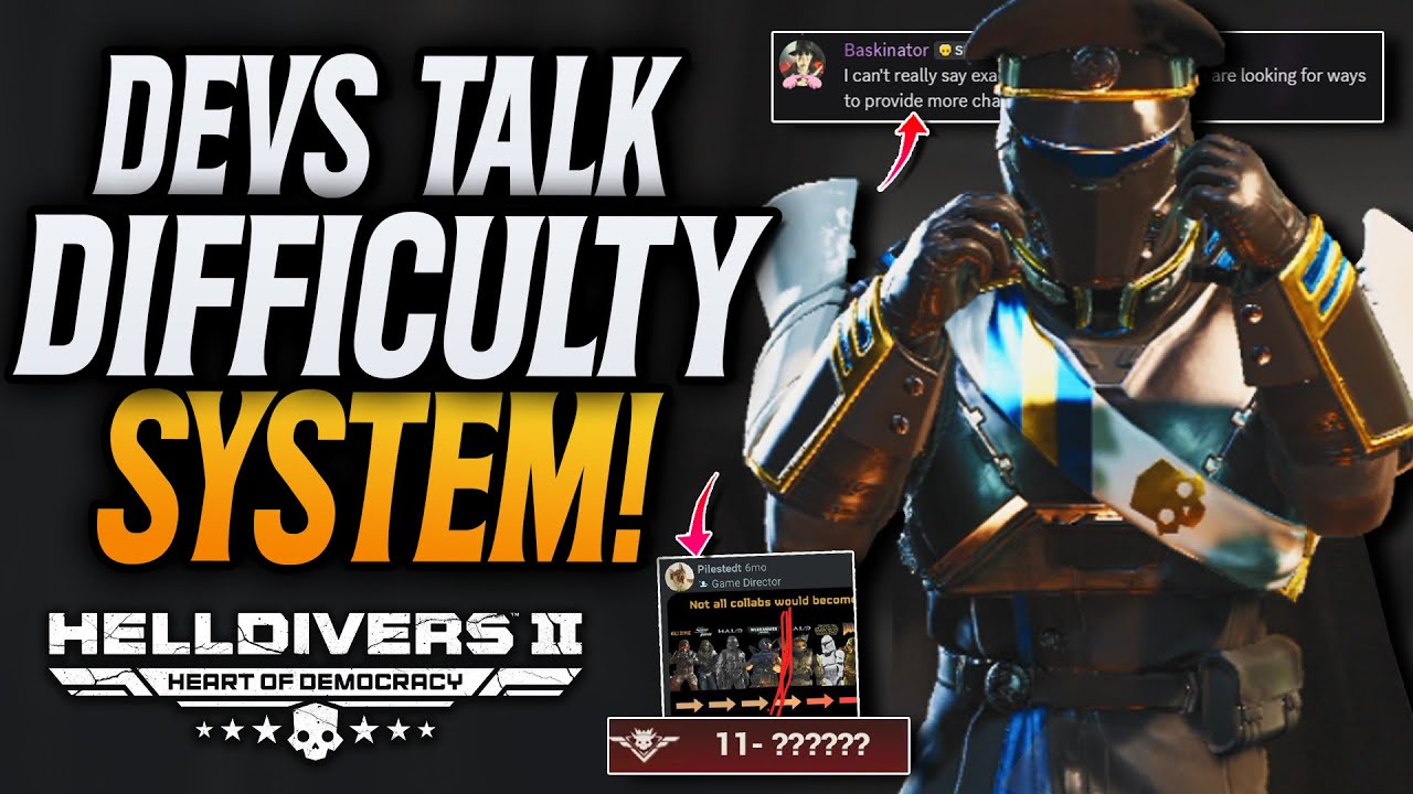 Helldivers 2 Difficulty System Development! Huge Possible Crossover?!