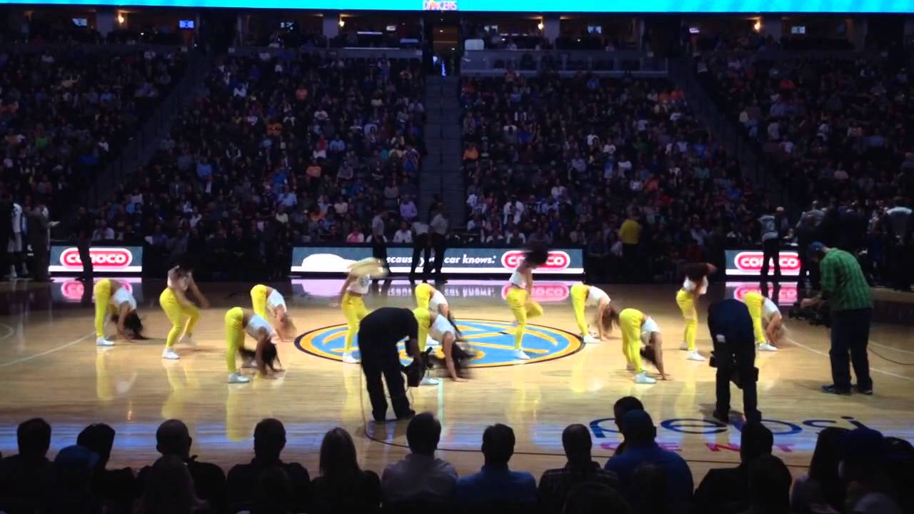 2014-2015 Nuggets Dancers Performance - Up Town Funk