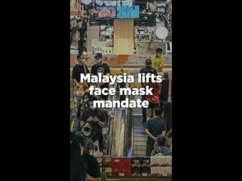 Malaysia lifts face mask mandate | 7 Sept 2022 #berita #news #shorts