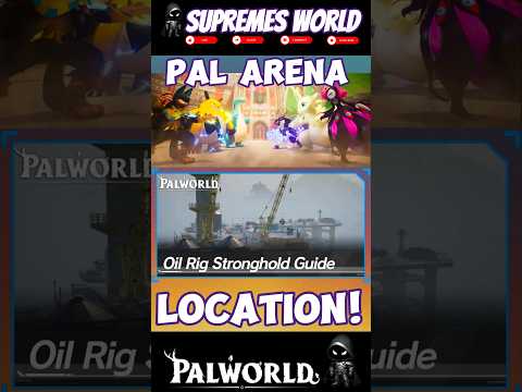 Pal Arena and Oil Rig Location! | Palworld Beginner Tips 16 #palworld