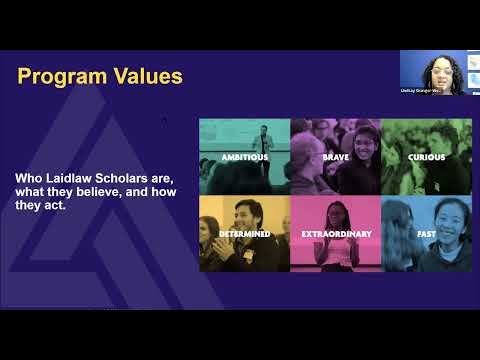 Laidlaw Scholars Information Session