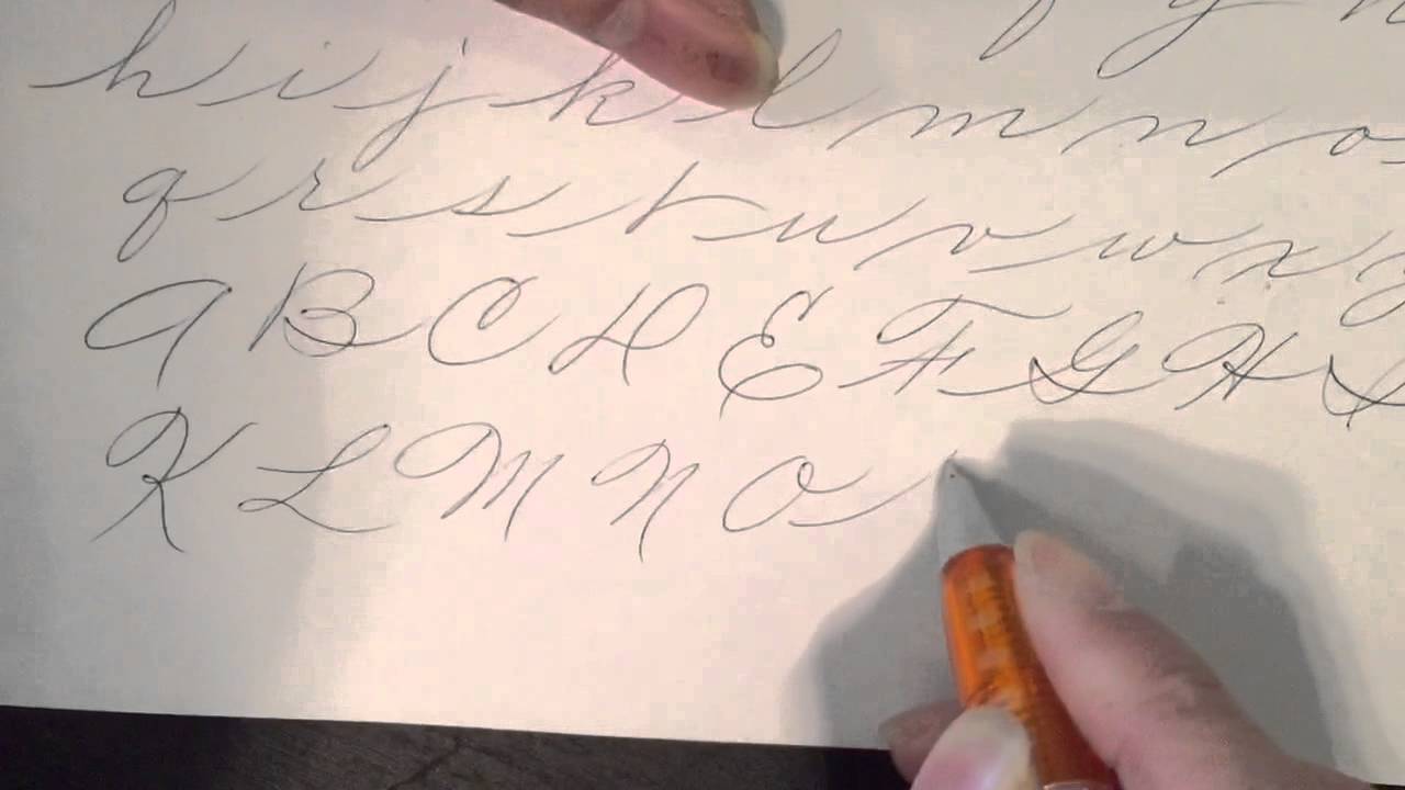 Business Cursive Demonstration - Calligraphy by Hoang