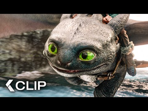 Hiccup and Toothless' First Flight Scene - HOW TO TRAIN YOUR DRAGON (2025)