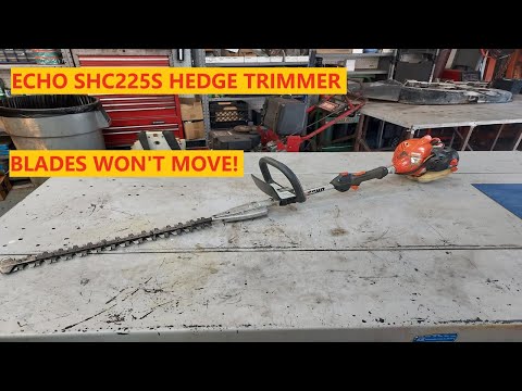 Echo SHC225S Hedge Trimmer | Blades Quit Moving!