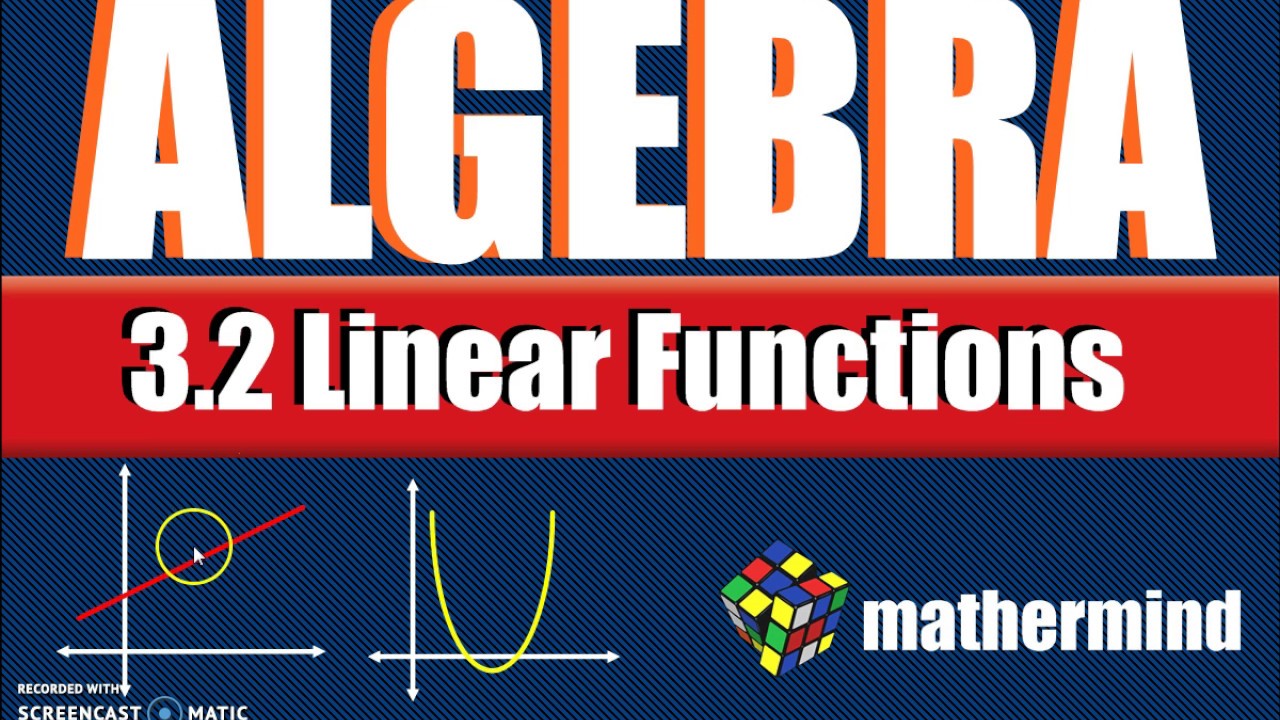 Bim Algebra 3-2 Linear Functions