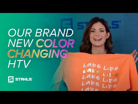 Get to Know Our Brand New Color Changing HTV | CAD-CUT® UV Shift