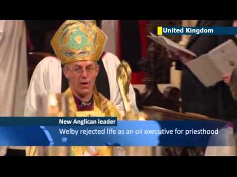 New archbishop of Canterbury enthroned: Justin Welby becomes leader of Anglican world