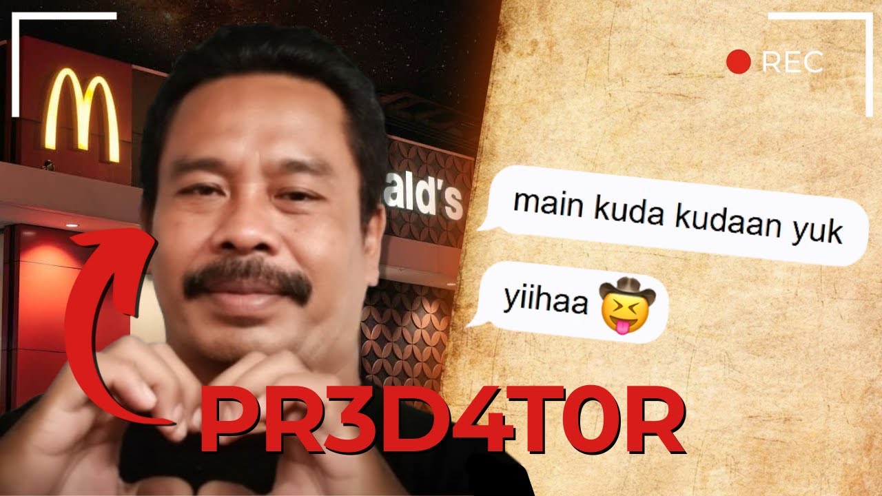 We caught a dangerous person at McD!!