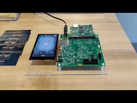 Mixel MIPI DSI TX+ IP Demo Featured in the NXP i.MX 7ULP Applications Processor