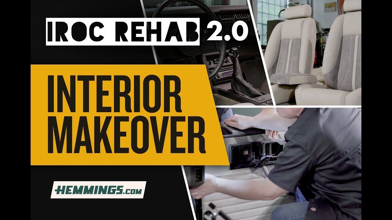 IROC REHAB 2.0 | 1987 Chevrolet IROC-Z Camaro Interior Refresh