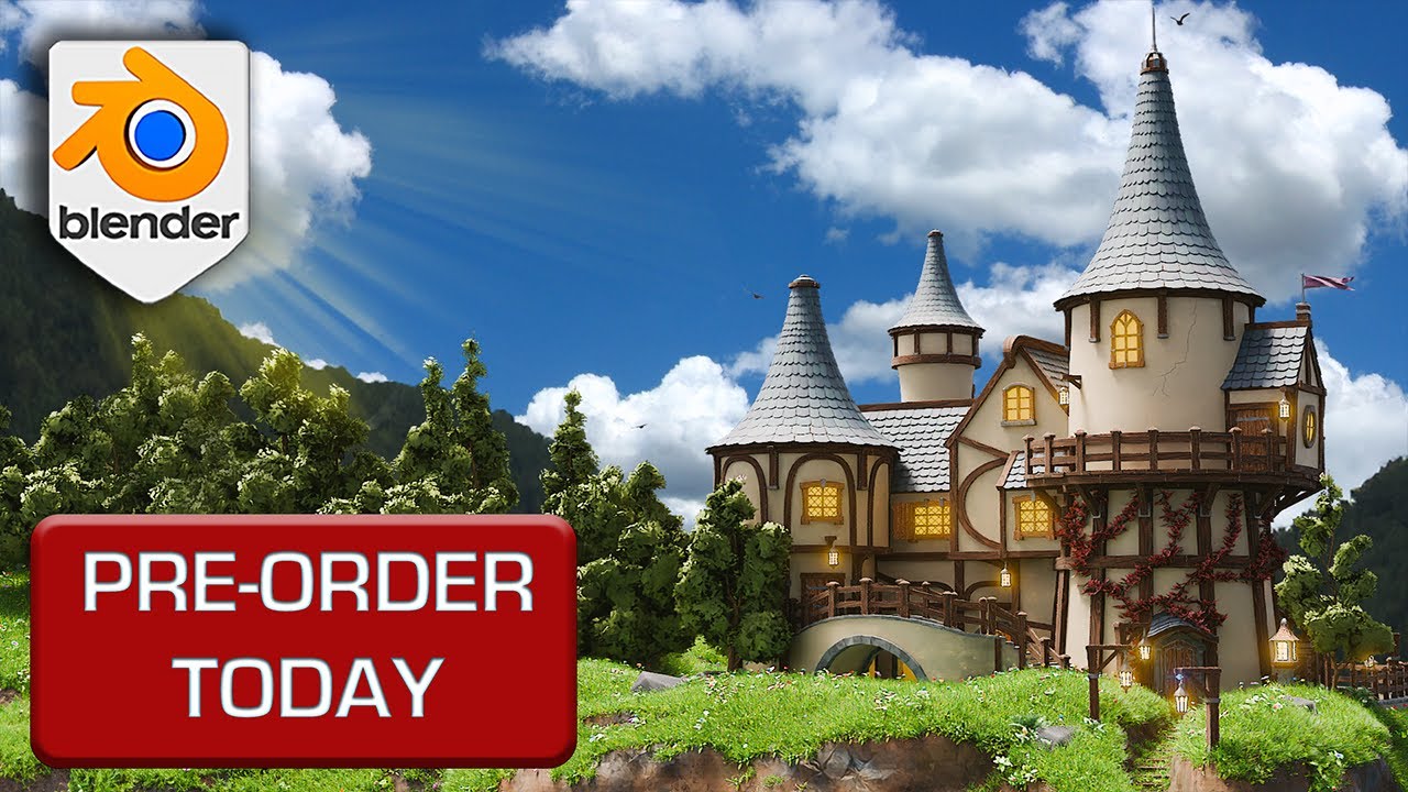 Blender 4 Modeling and Geometry Node Workshop Preorder