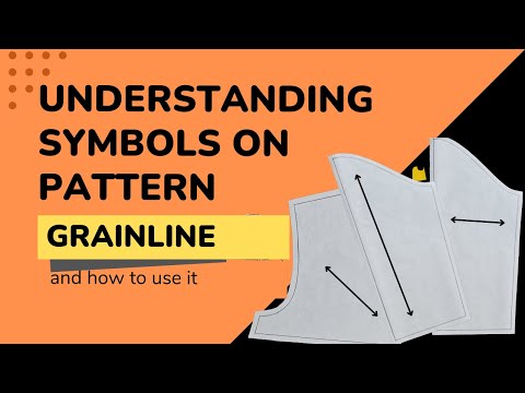 Understanding Symbols on Pattern: GRAINLINE