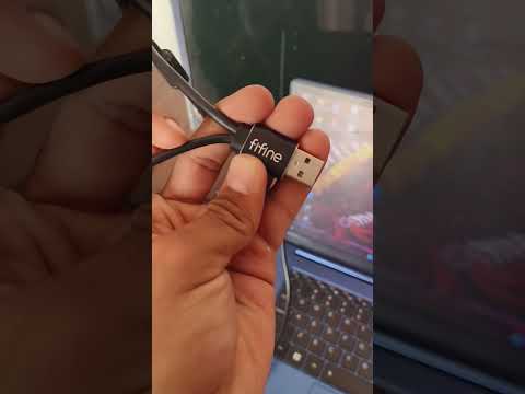 Fifine USB Microphone Setup In Laptop π₯