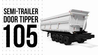 Jual SDT - Semi Trailer Door Tipper - Patria up to 140M3 Jakarta ...