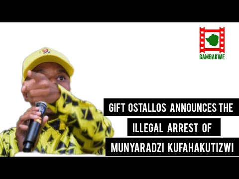 Munyaradzi Kufahakutizwi arrested