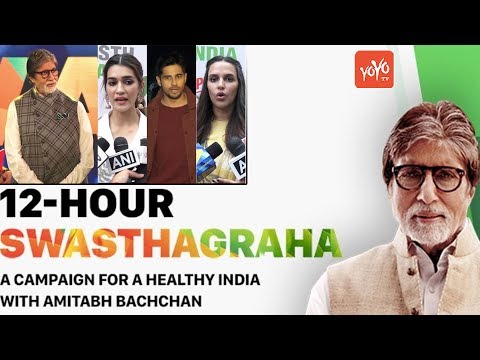 Here Are The Best Moments Of Amithab | Banega Swasth India 'Swasthagraha' NDTV Campagin | YOYO TIMES