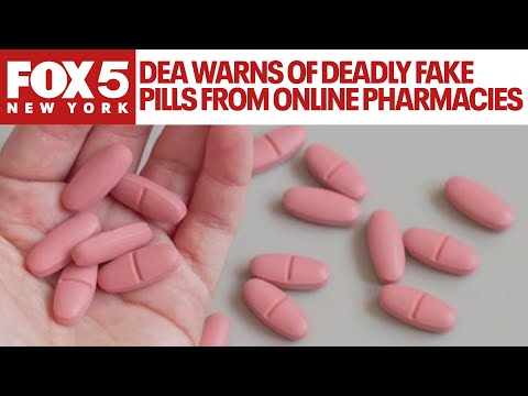 DEA warns of deadly fake pills from online pharmacies