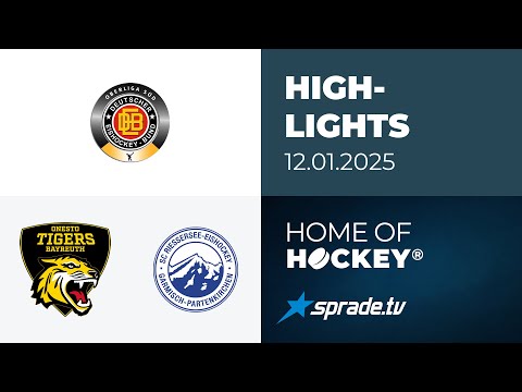 12.01.2025 - Highlights - onesto Tigers Bayreuth vs. SC Riessersee