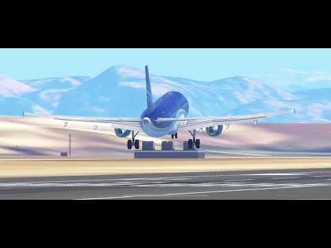 Smooth landing at Rome Leonardo da Vinci Fiumicino Airport LIRF (-54fpm) #swiss001landing
