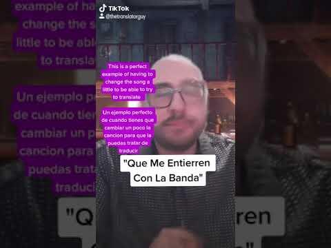 "Que Me Entierren Con La Banda" Antonio Aguilar (English Translation)