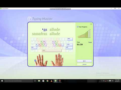Typing Master lesson 3 ki video 2