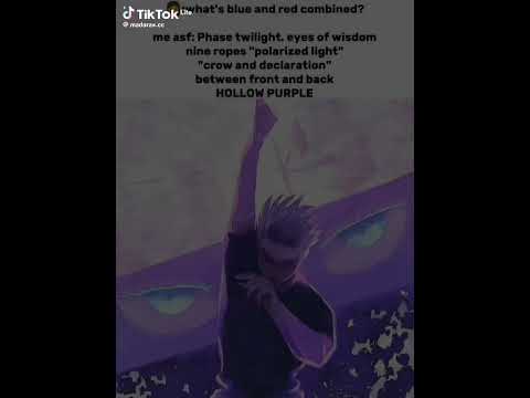 Hollow purple chant English dub