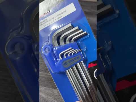 Review Kingtony 20209MR Bộ chìa lục giác 9 cái hệ mét, chính hãng, giá xịn!