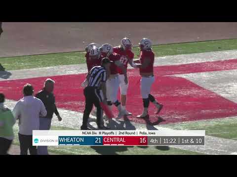 Central-Wheaton NCAA Div. III football highlights