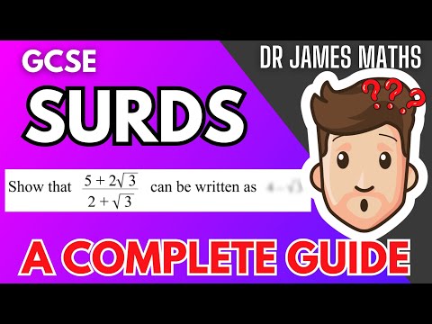 How to do GCSE Surds | GCSE & IGCSE & AS | Edexcel | AQA | OCR