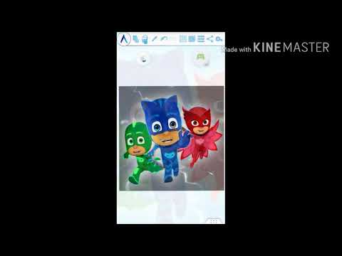 PJ masks Coloring TV