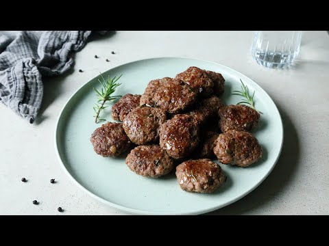 Rosemary Lamb Sausage Patties Recipe